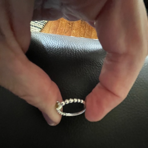 Pandora | Jewelry | Pandora Honeybeaded Citrus Stone Size 52 | Poshmark